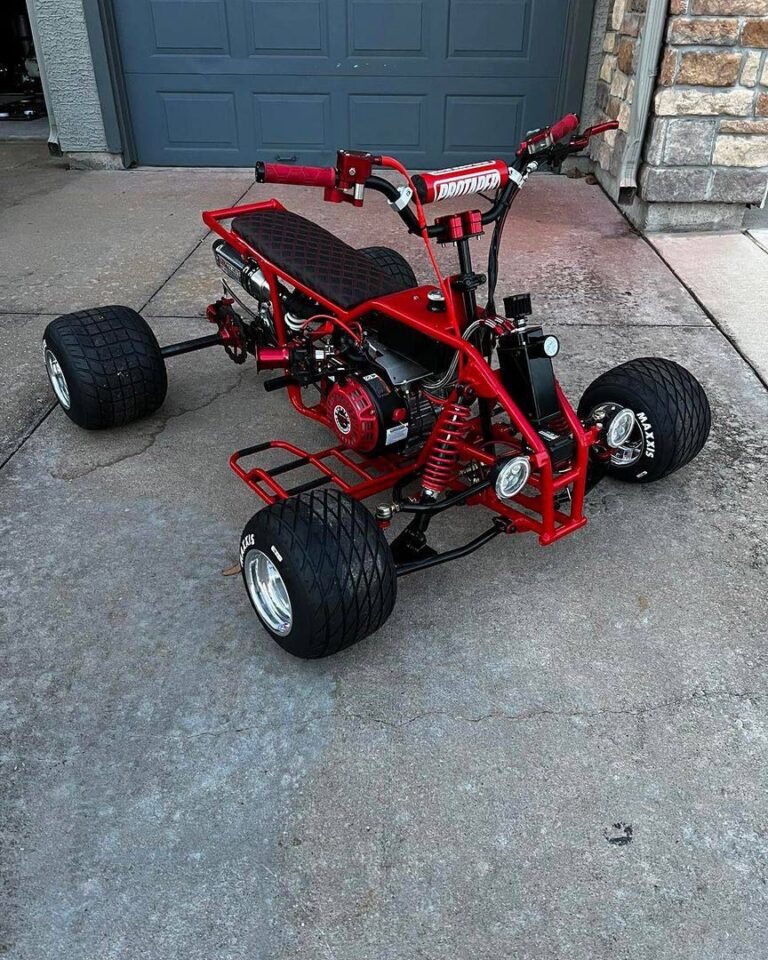 The Red Mini Quad - Custom Go Karts, Mini Bikes, Mini Trikes, and Mini ...
