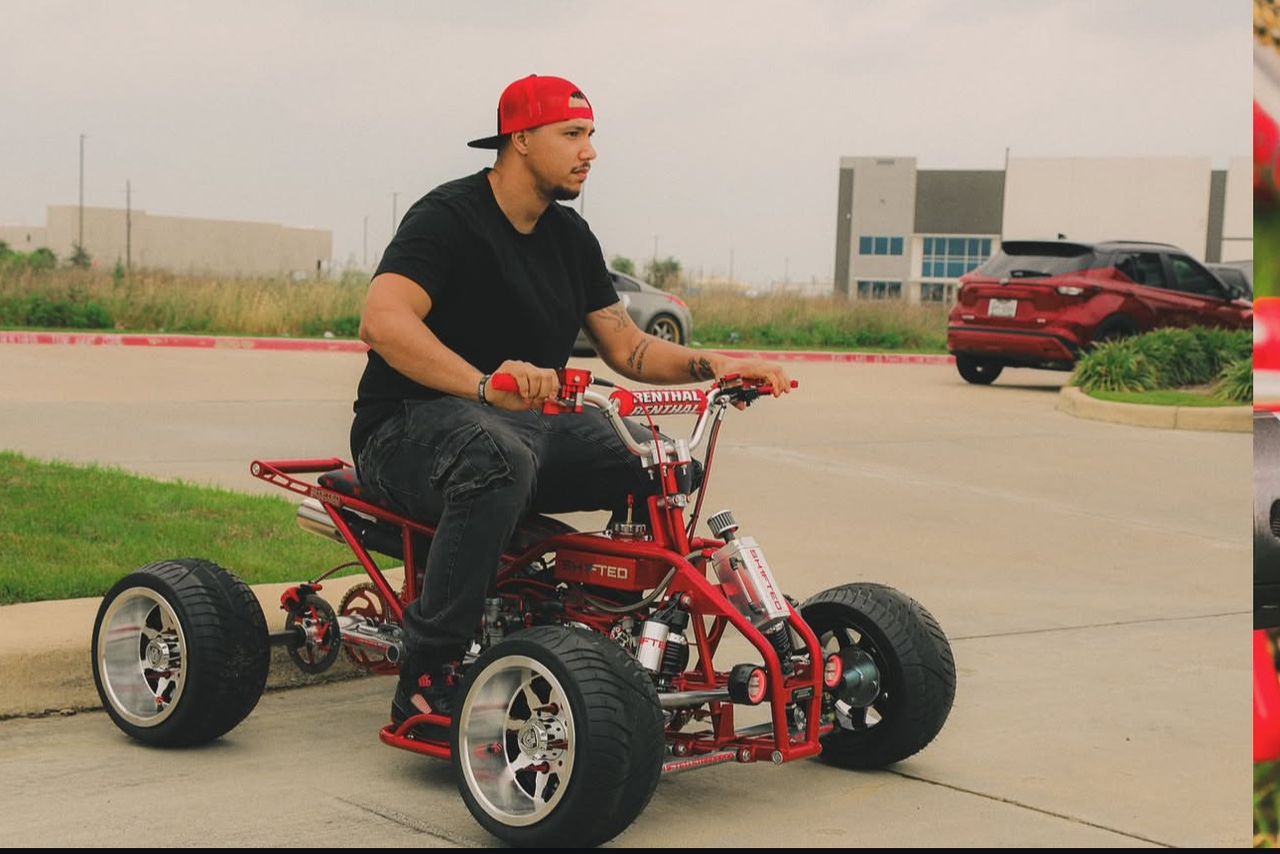 The Red Mini Quad - Custom Go Karts, Mini Bikes, Mini Trikes, and Mini ...